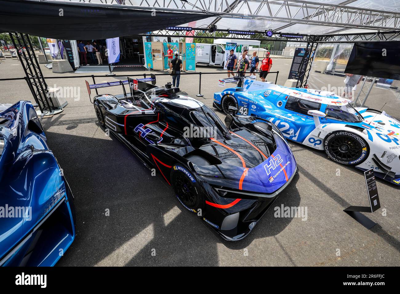 Le Mans, France. 09th June, 2023. Toyota GR2 H2 Hydrogen Racing Concept ...