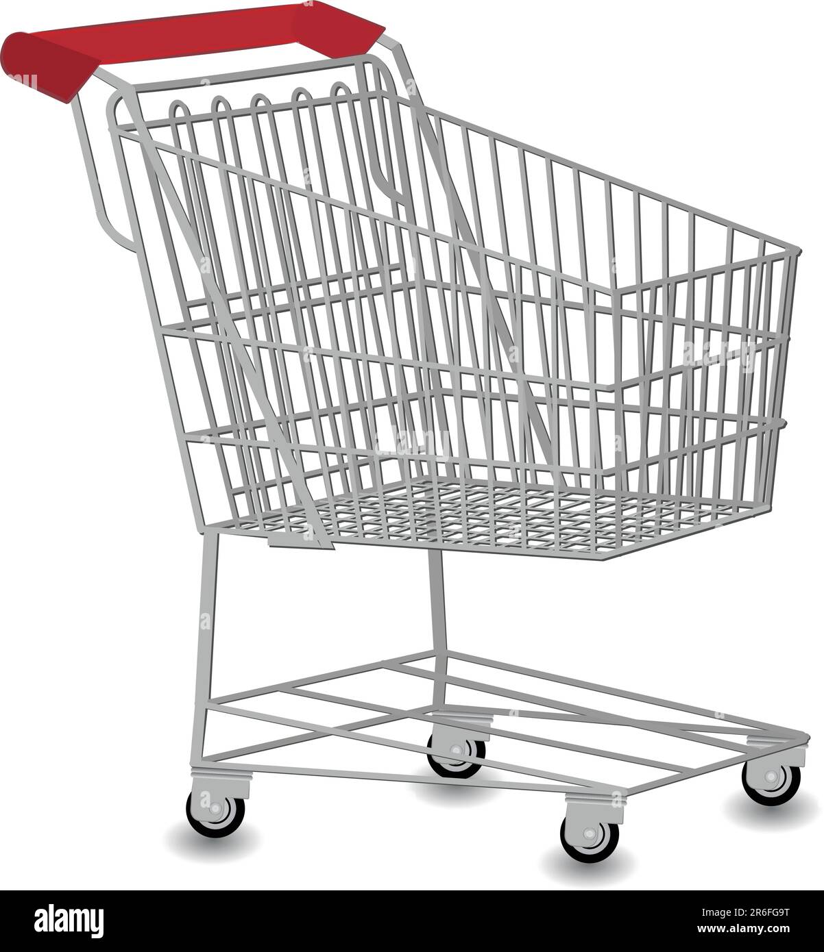 Shopping cart vector illustration Stock Vector Image & Art - Alamy