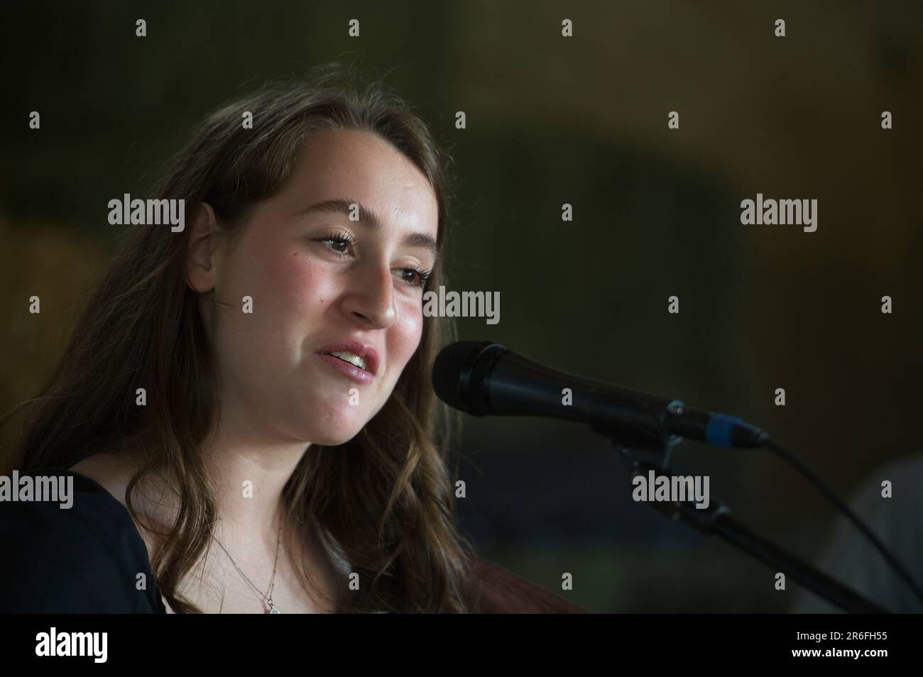 UNITED STATES: 05-19-2023: New local talent Lillian Hackett, seen here ...