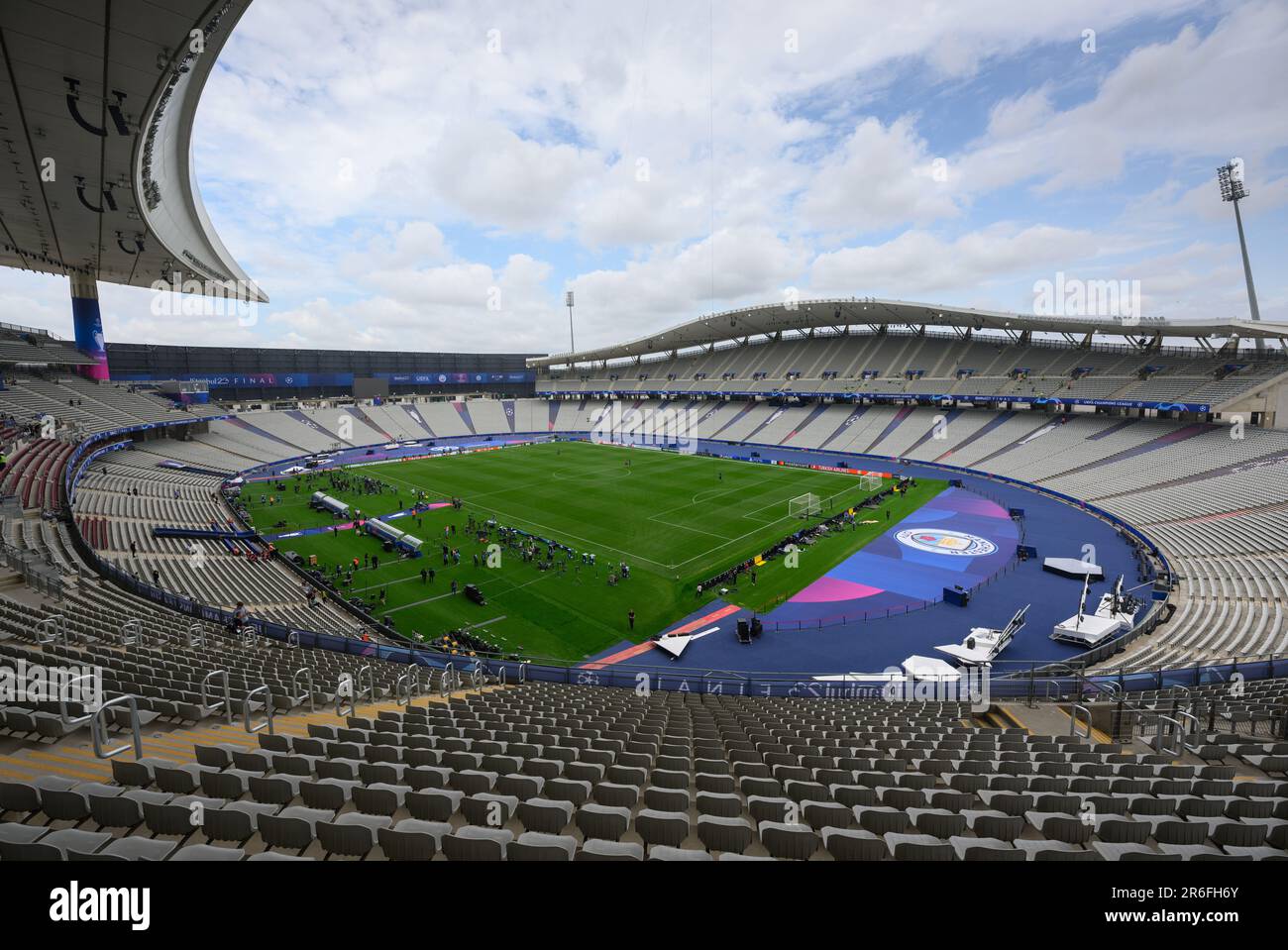 Istanbul, Turkey. 09th June, 2023. Soccer: Champions League, before the final Manchester City ...