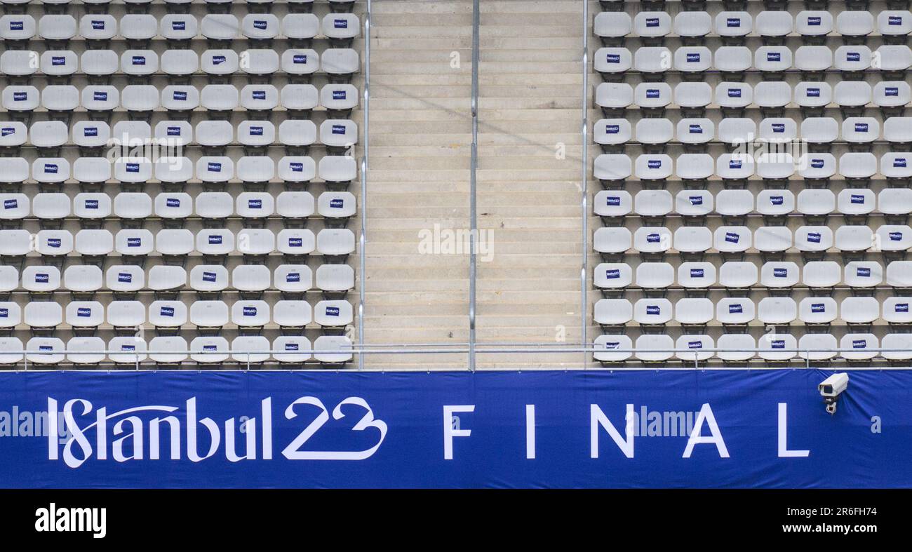 Istanbul, Turkey. 09th June, 2023. Soccer: Champions League, before the ...