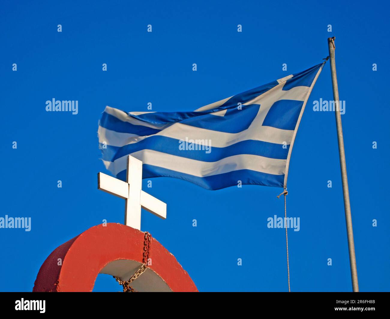 Religion symbols flag hi-res stock photography and images - Alamy