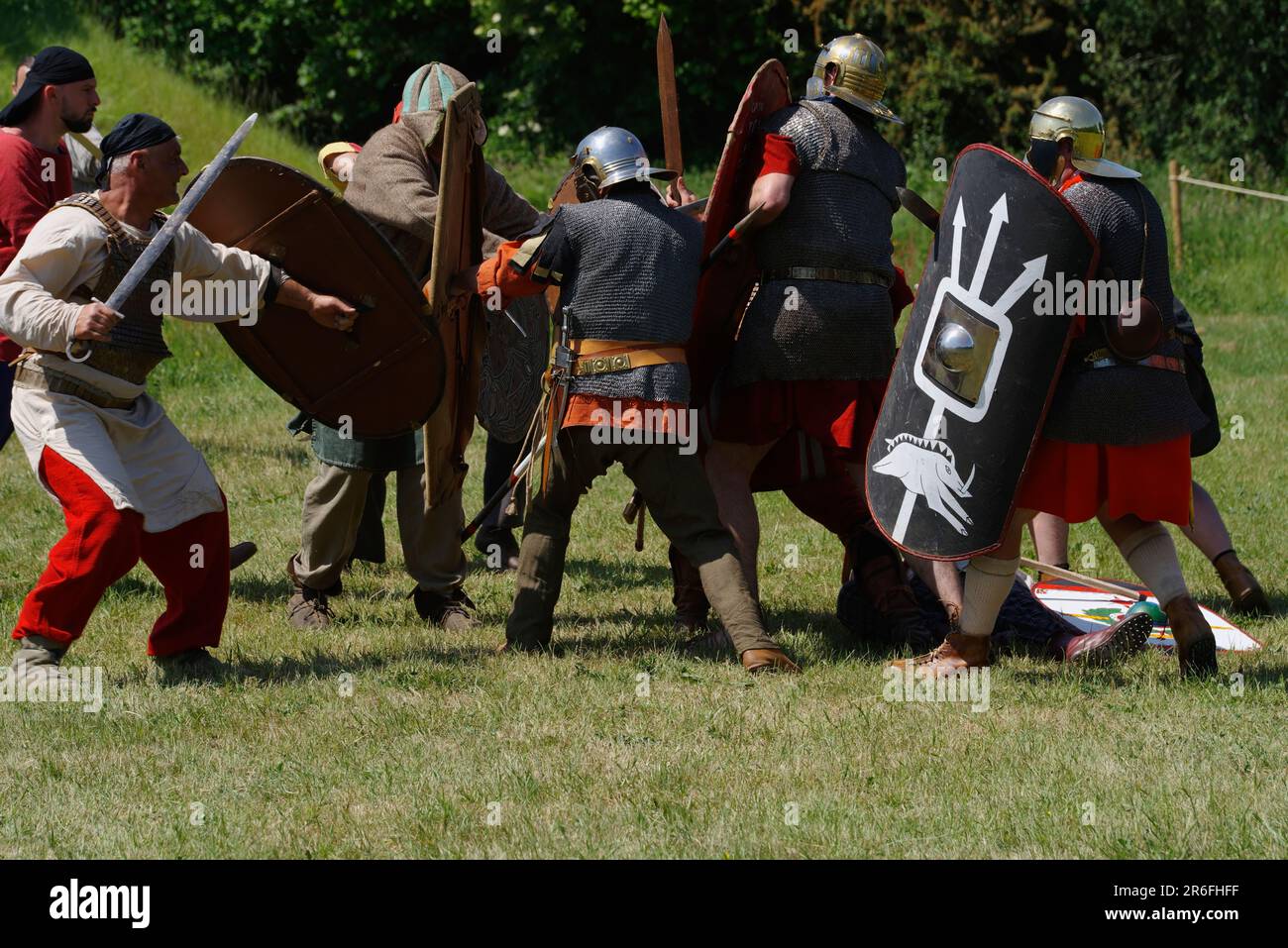 Auxilia, Roman Fort, Park in the Past, Holt, Wrexham, North East Wales ...