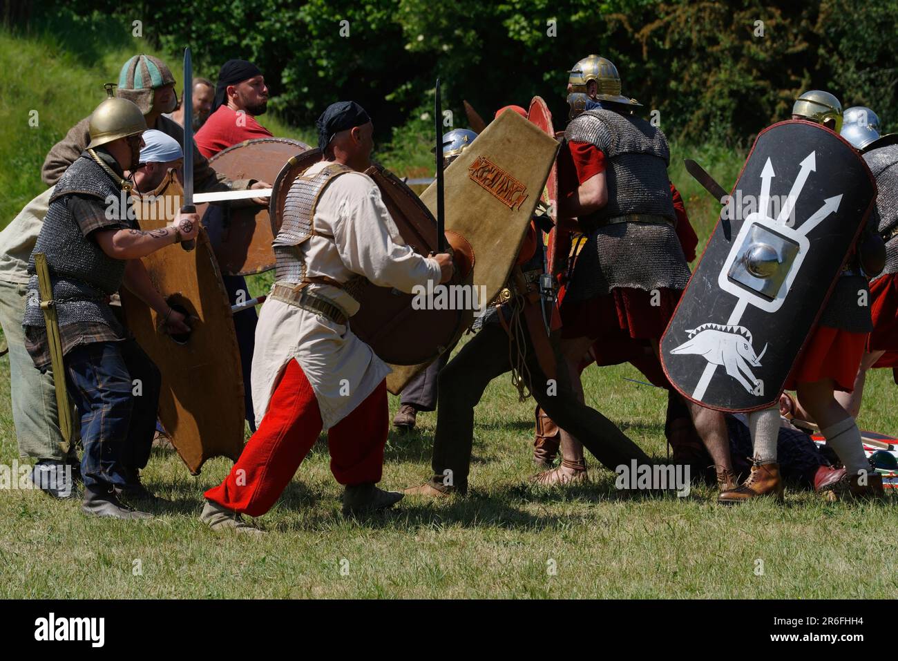 Roman Fort, Roman Event, Park in the Past, Auxilia, Holt, Wrexham ...
