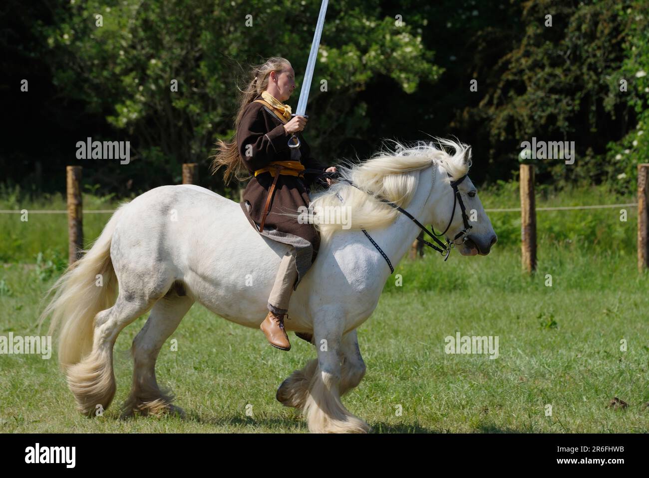 Roman event park in the past hi-res stock photography and images - Alamy