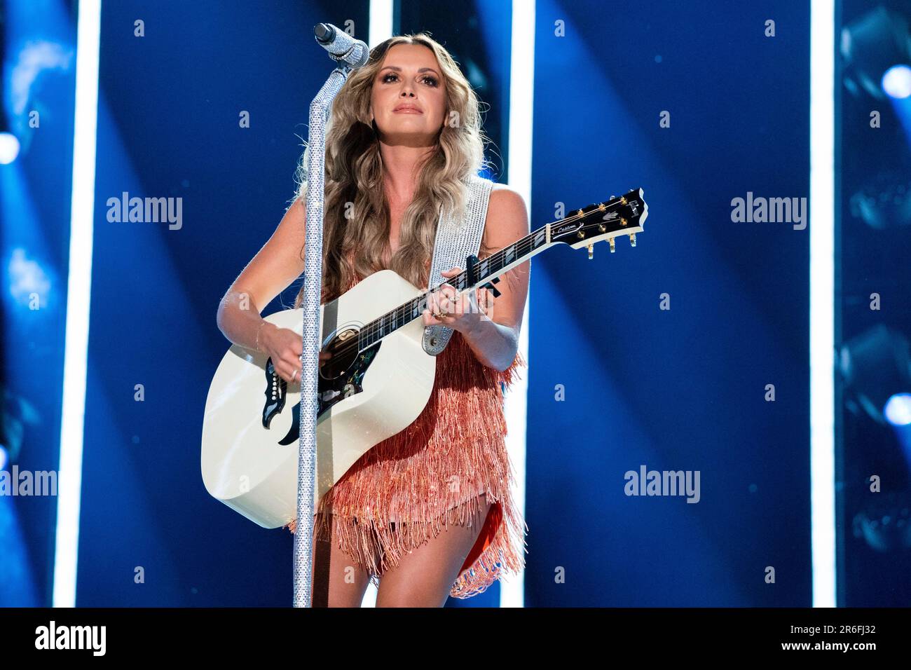 Carly Pearce performs during the 2023 CMA Fest on Thursday, June 8 ...