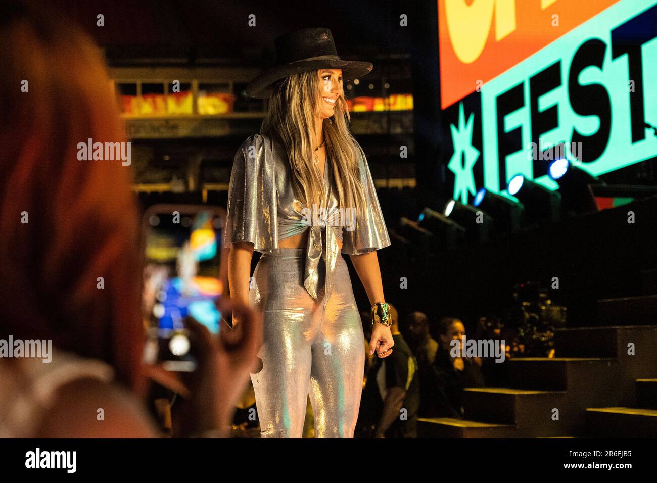 Lainey Wilson is seen during the 2023 CMA Fest on Thursday, June 8 ...