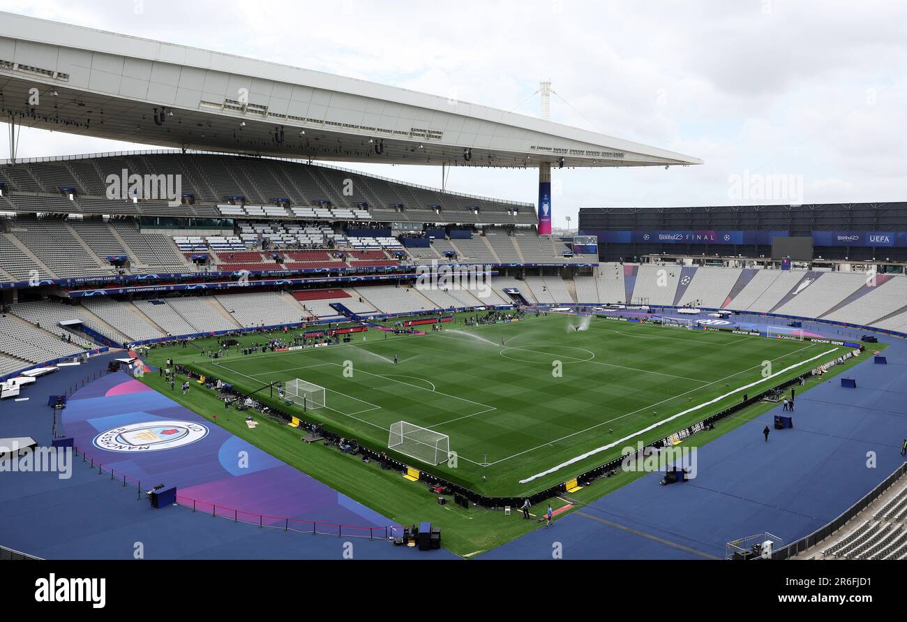 Ataturk olympic stadium general view hi-res stock photography and ...