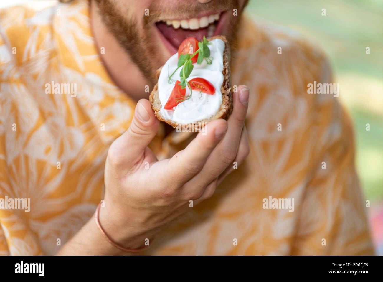Ready to bite into hi-res stock photography and images - Alamy