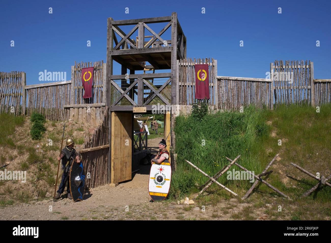 Roman Fort, Roman Event, Park in the Past, Auxilia, Holt, Wrexham ...