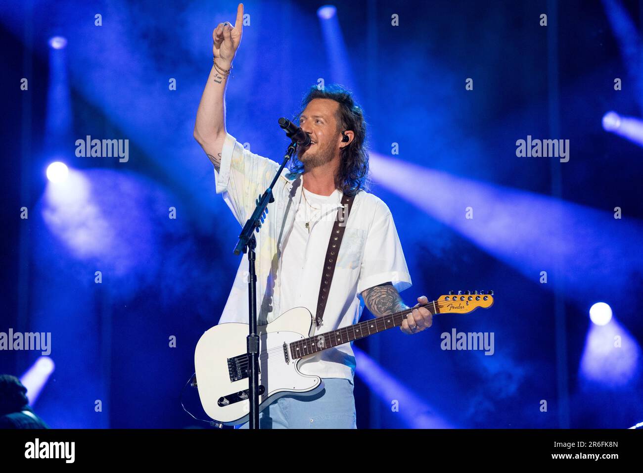 Tyler Hubbard performs during the 2023 CMA Fest on Thursday, June 8 ...