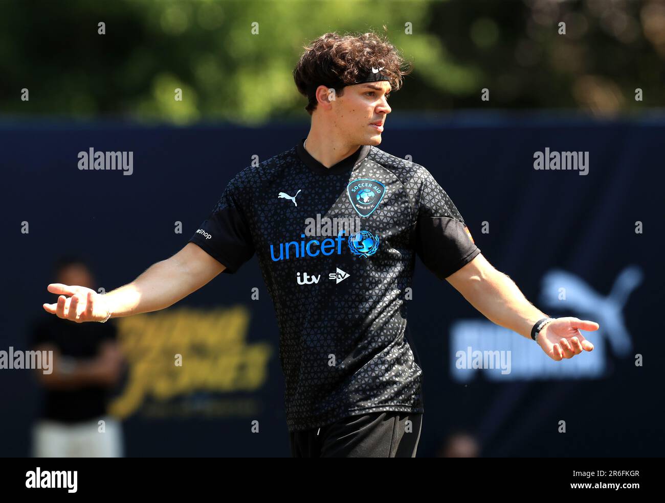 Noah Beck during a training session at Champneys Tring ahead of the ...