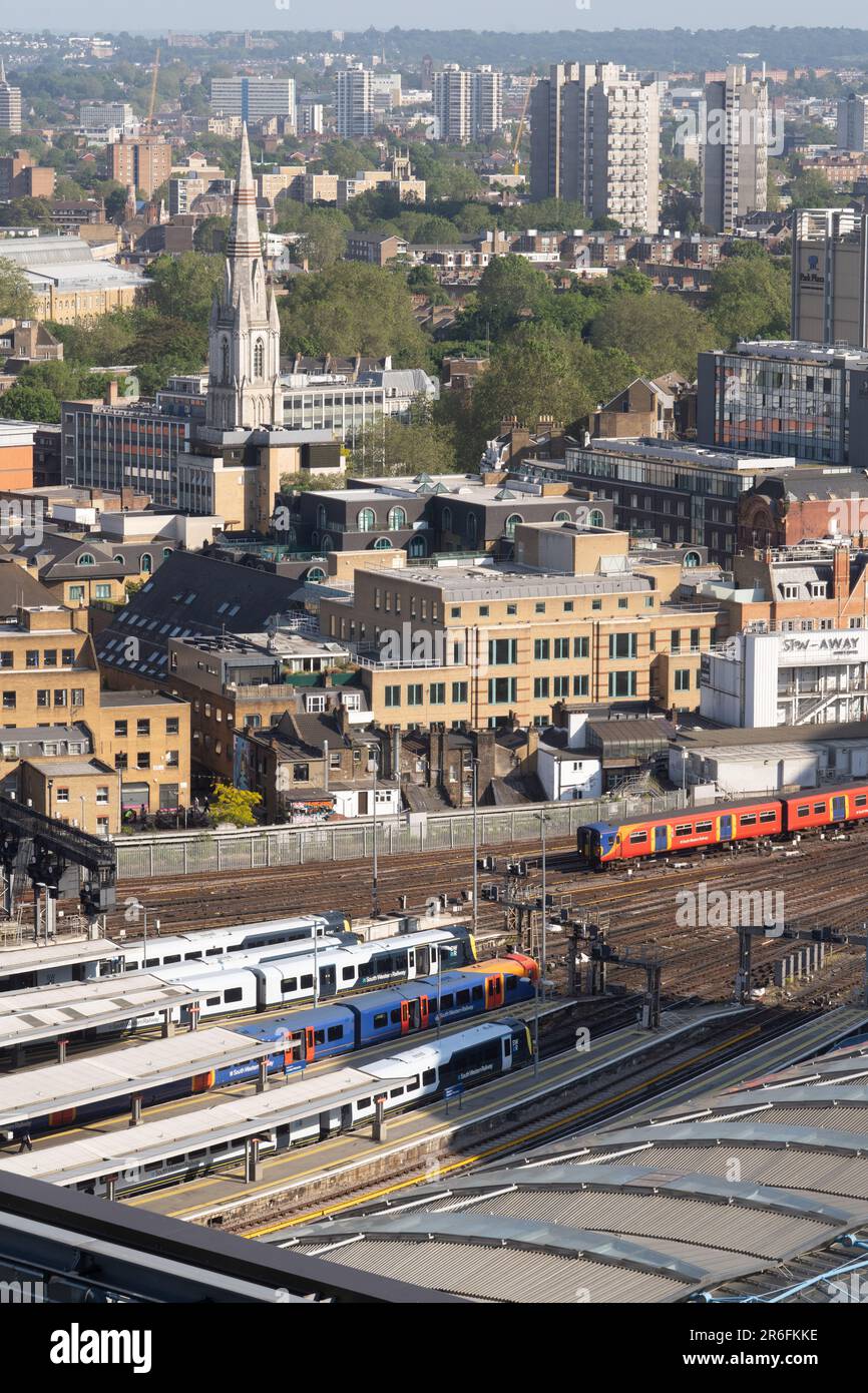 Waterloo station, also known as London Waterloo, is a central London ...