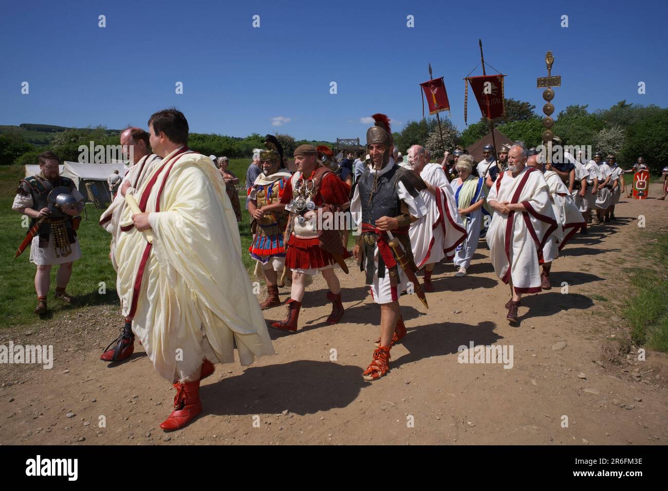 Roman Fort, Roman Event, Park in the Past, Auxilia, Holt, Wrexham ...