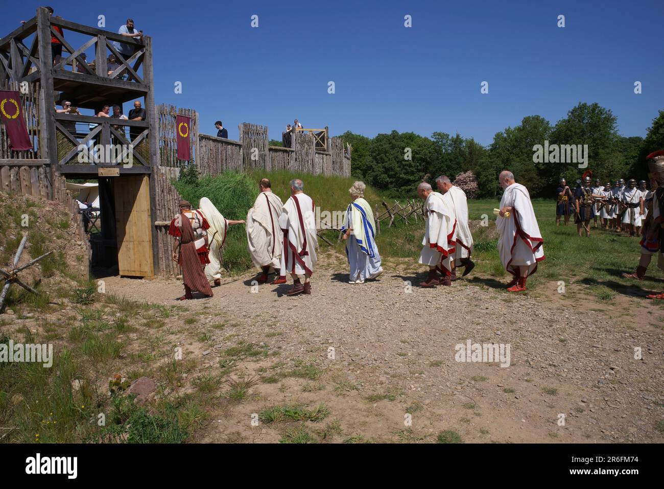 Roman Fort, Roman Event, Park in the Past, Auxilia, Holt, Wrexham ...