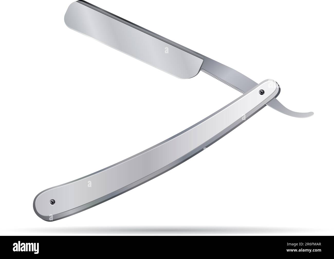 Barber blade graphics Stock Vector Images - Alamy