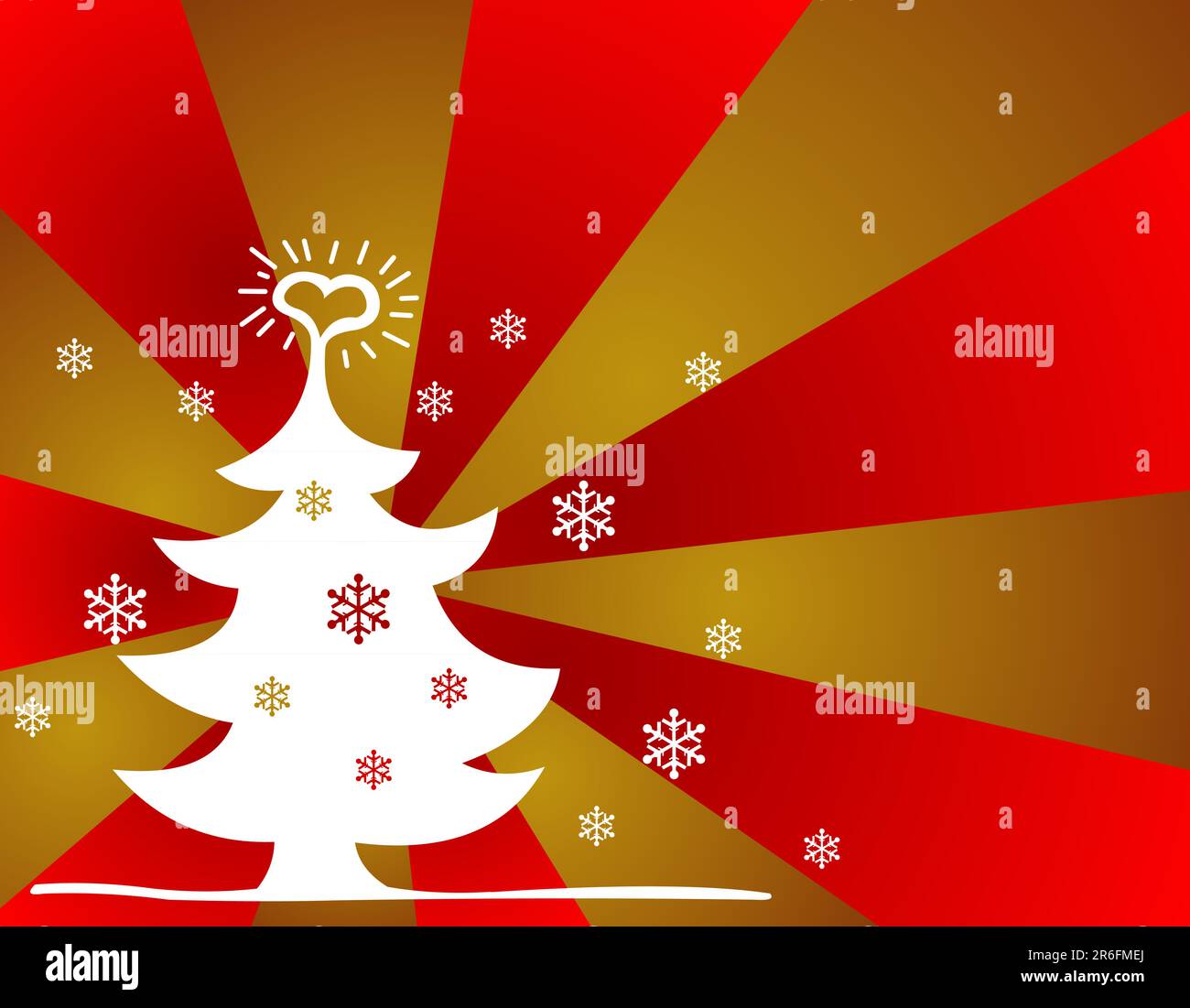 Tree light on coloured background Stock Vector Image & Art - Alamy