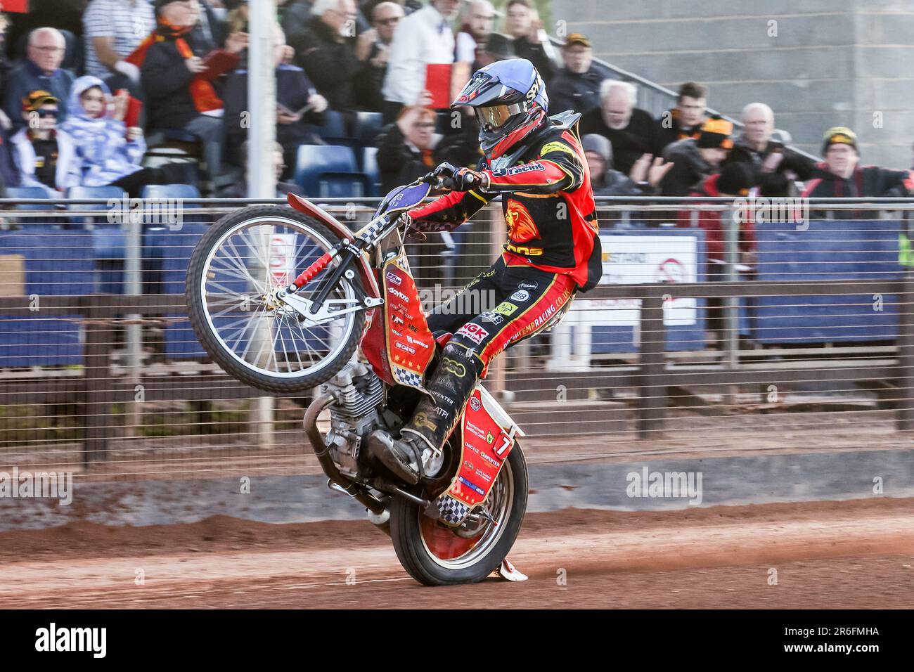 Drew Kemp - Leicester Lions v Ipswich Witches SGB speedway - 8 June ...