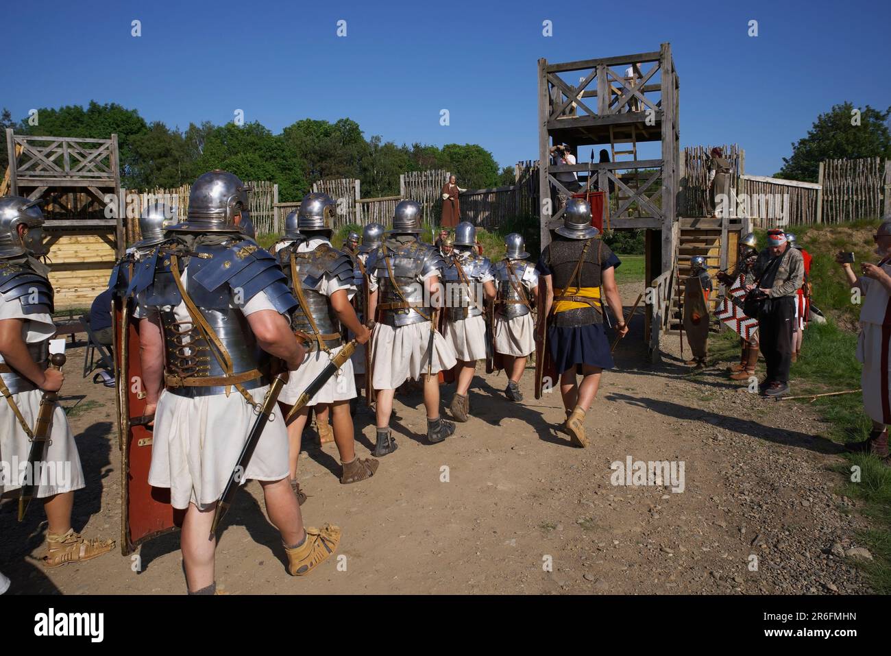 Roman Fort, Roman Event, Park in the Past, Auxilia, Holt, Wrexham ...