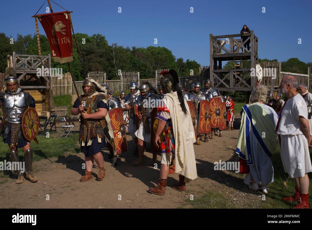 Roman Fort, Roman Event, Park in the Past, Auxilia, Holt, Wrexham ...