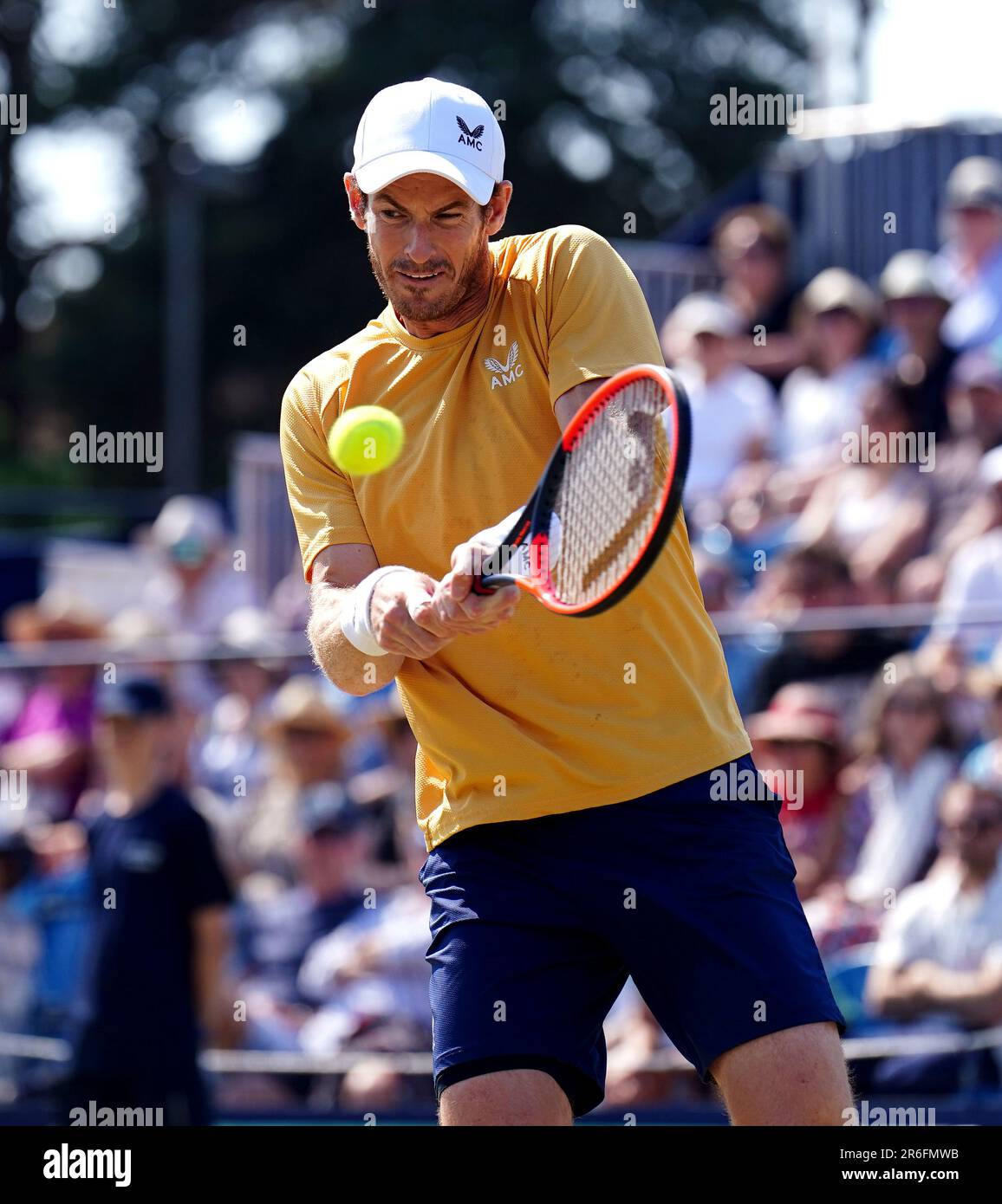 Andy Murray during his quarter final match against Jason Kubler (not ...