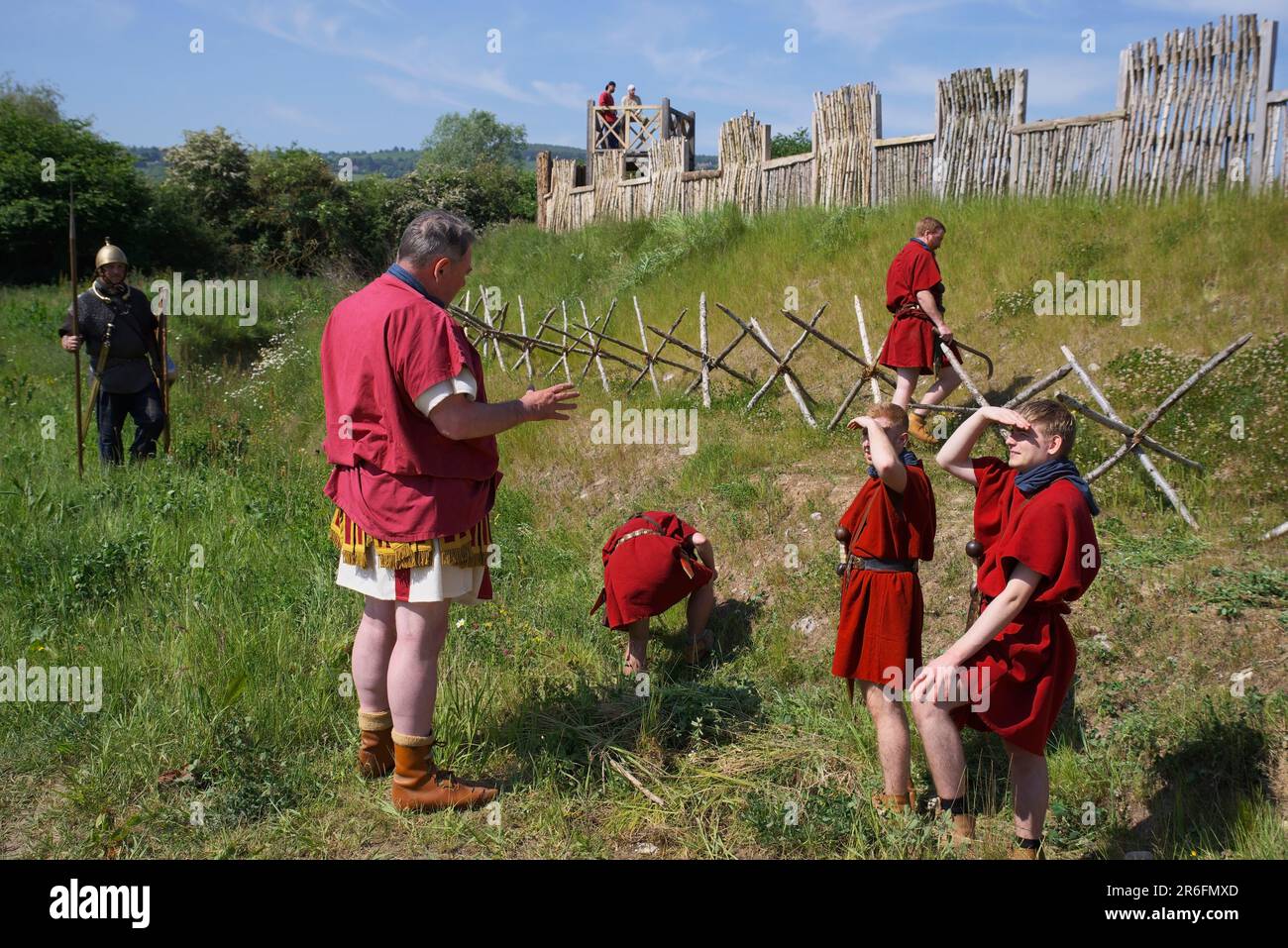 Roman Fort, Roman Event, Park in the Past, Auxilia, Holt, Wrexham ...