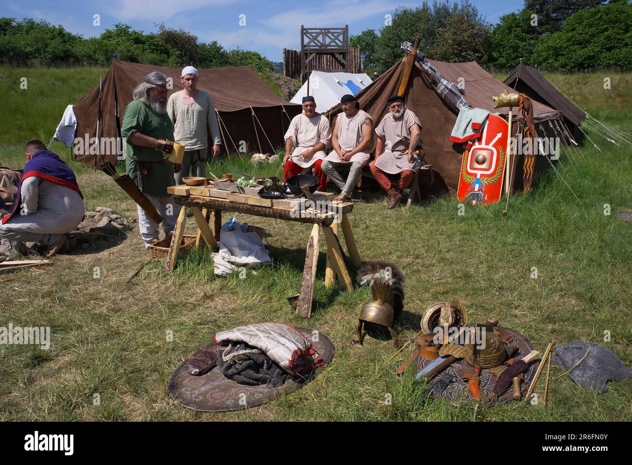 Roman Fort, Roman Event, Park in the Past, Auxilia, Holt, Wrexham ...
