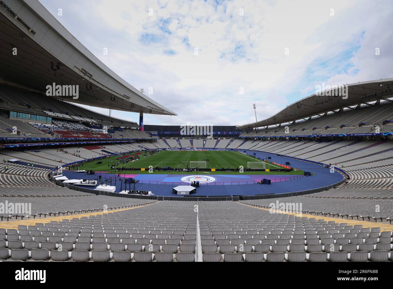 Ataturk Olympic Stadium, Istanbul, Turkey. 9th June, 2023. Press ...