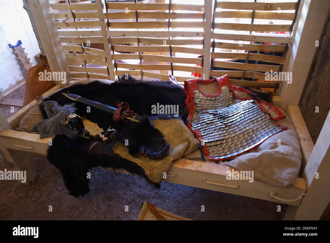 Roman event park in the past hi-res stock photography and images - Alamy