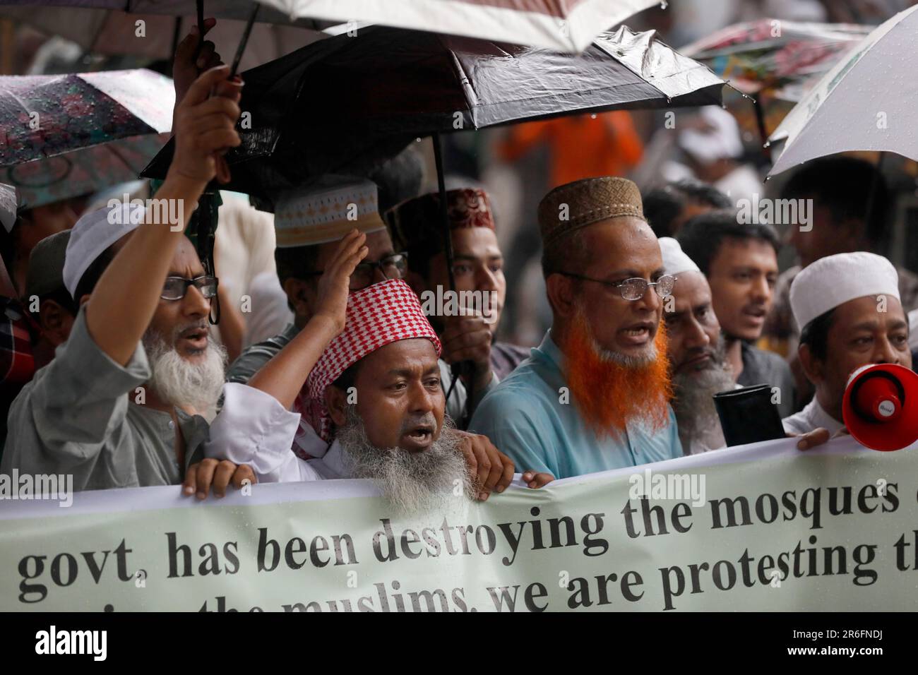 Dhaka, Bangladesh - June 09, 2023: Islamic Movement Bangladesh took out ...