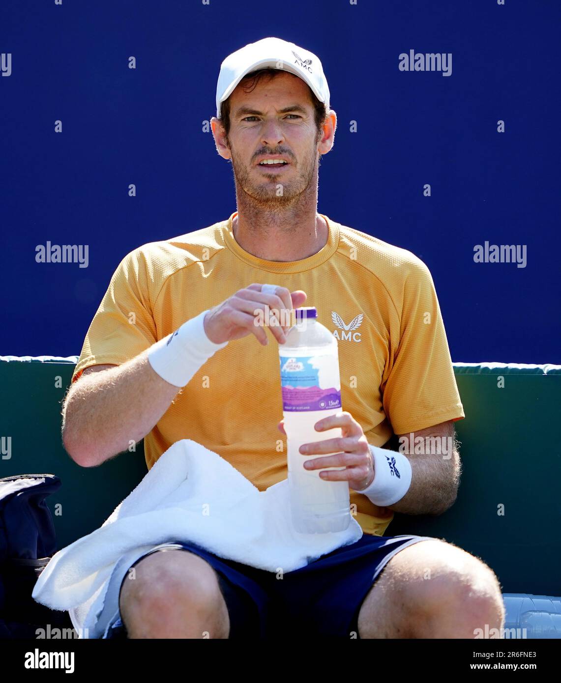 Andy Murray during his quarter final match against Jason Kubler (not ...