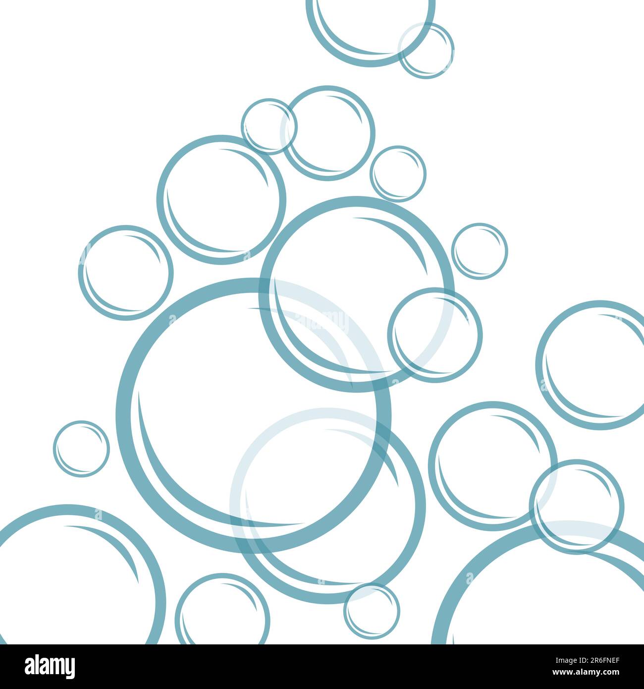 blue bubbles vector illustration Stock Vector Image & Art - Alamy