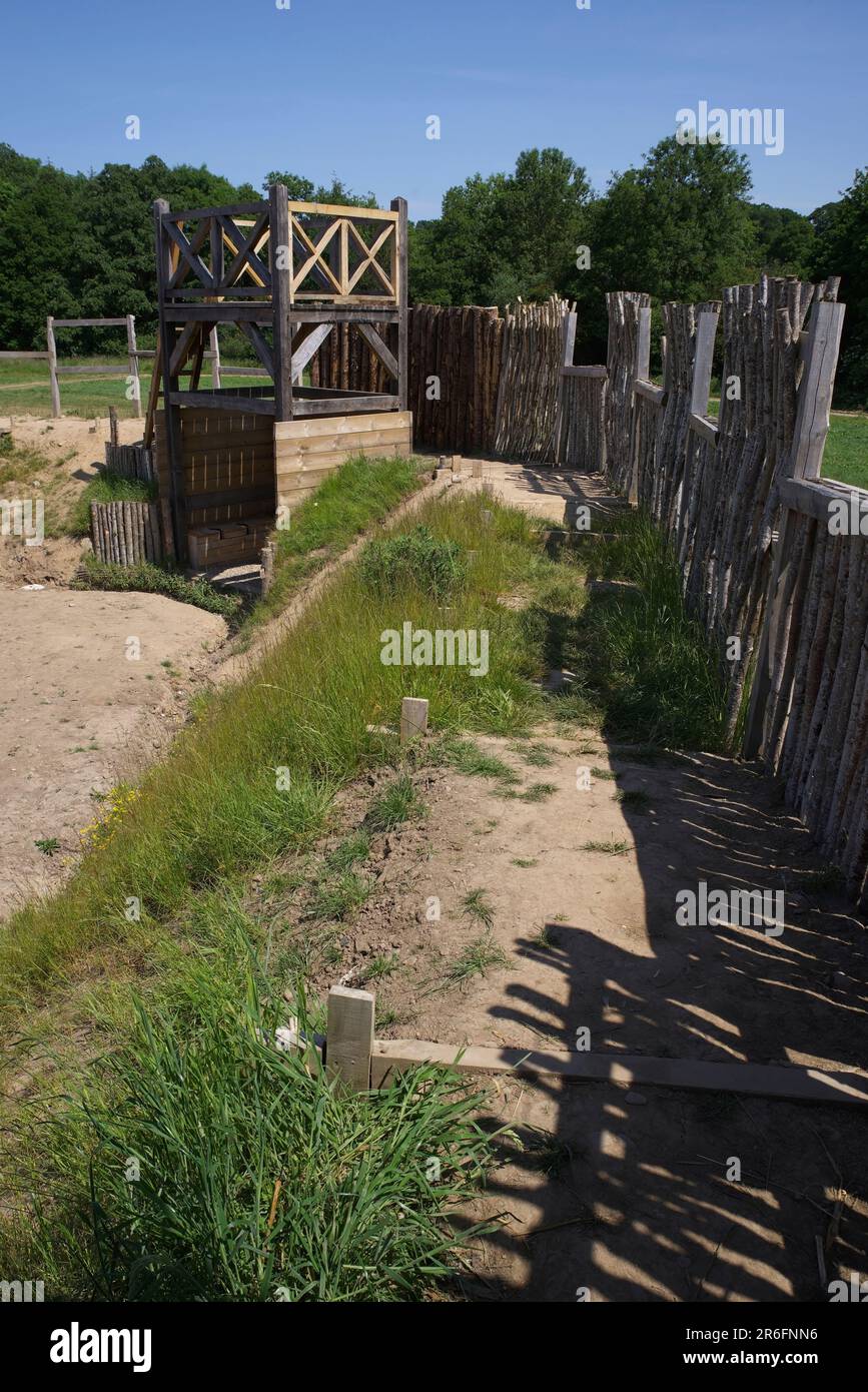 Roman event park in the past hi-res stock photography and images - Alamy