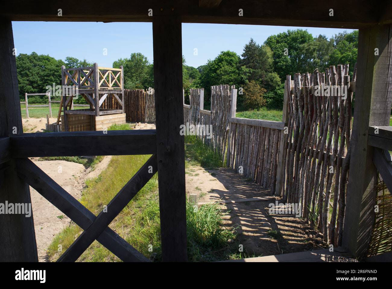 Auxilia, Roman Fort, Park in the Past, Holt, Wrexham, North East Wales ...