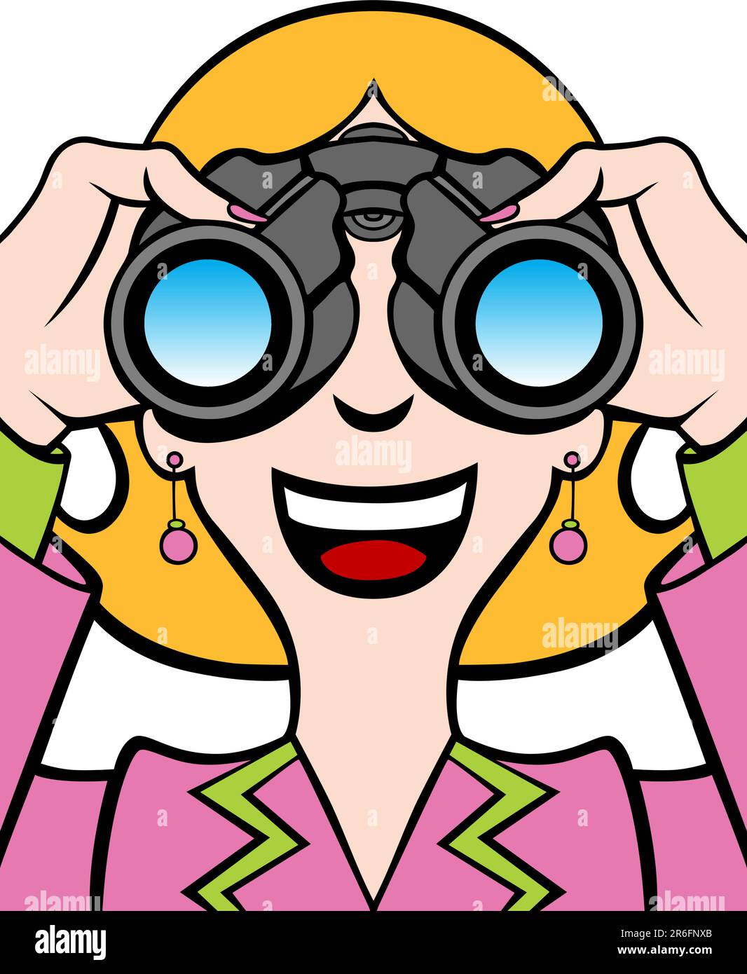 Cartoon Binoculars Clipart