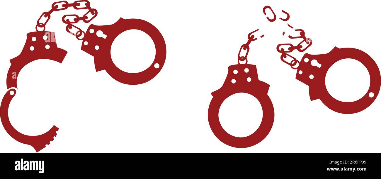 Broken handcuffs hi-res stock photography and images - Alamy