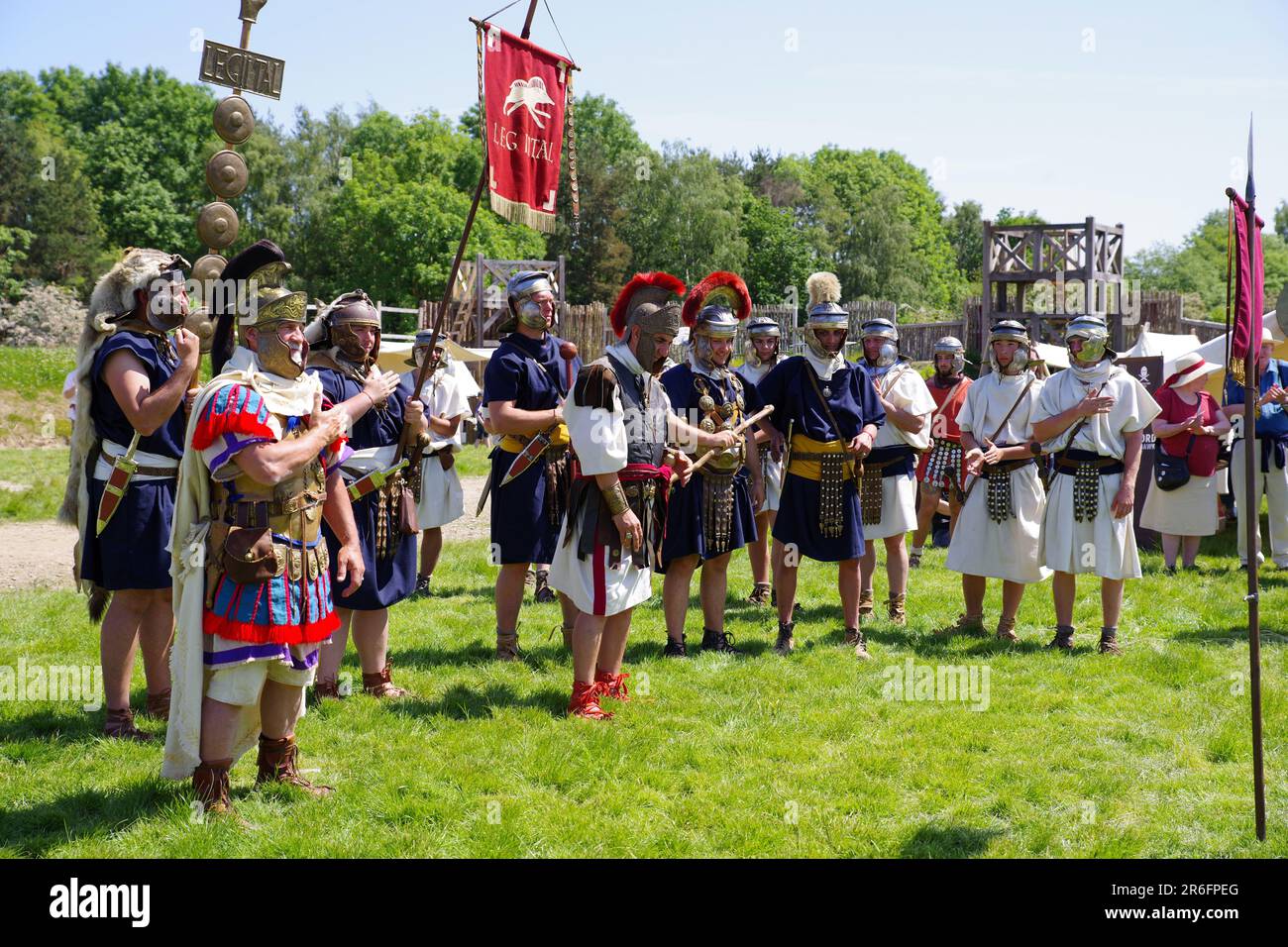 Roman Fort, Roman Event, Park in the Past, Auxilia, Holt, Wrexham ...