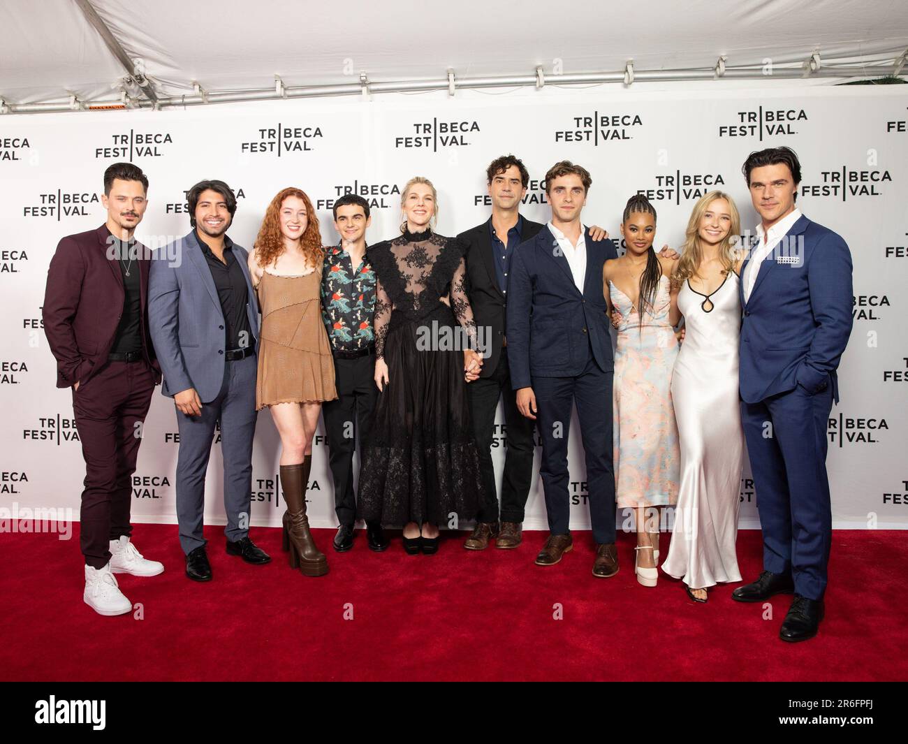 New York, NY, USA. 8th June, 2023. Jeremy Kucharek, Alan Arias, Emma ...