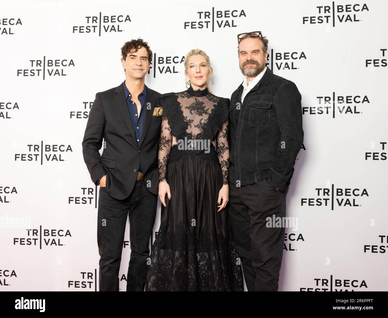 New York, NY, USA. 8th June, 2023. Hamish Linklater, David Harbour ...