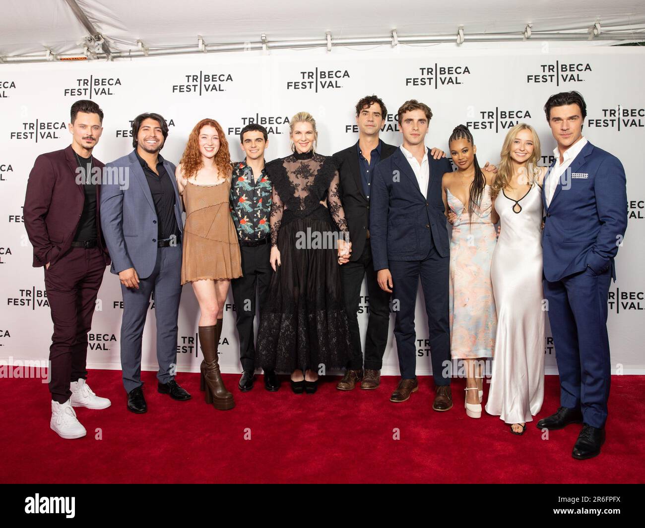 New York, NY, USA. 8th June, 2023. Jeremy Kucharek, Alan Arias, Emma ...