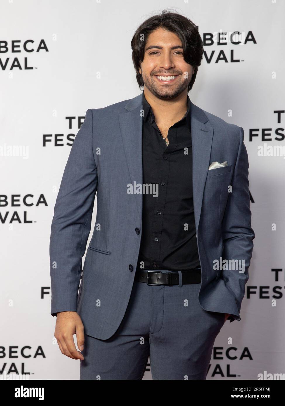 New York, NY, USA. 8th June, 2023. Alan Arias at arrivals for DOWNTOWN ...
