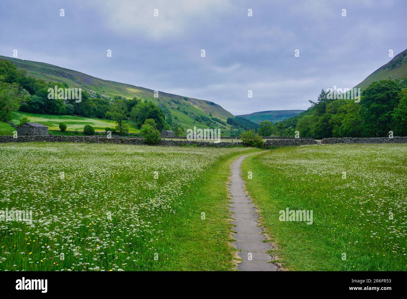 Muker, North Yorkshire, UK Stock Photo - Alamy