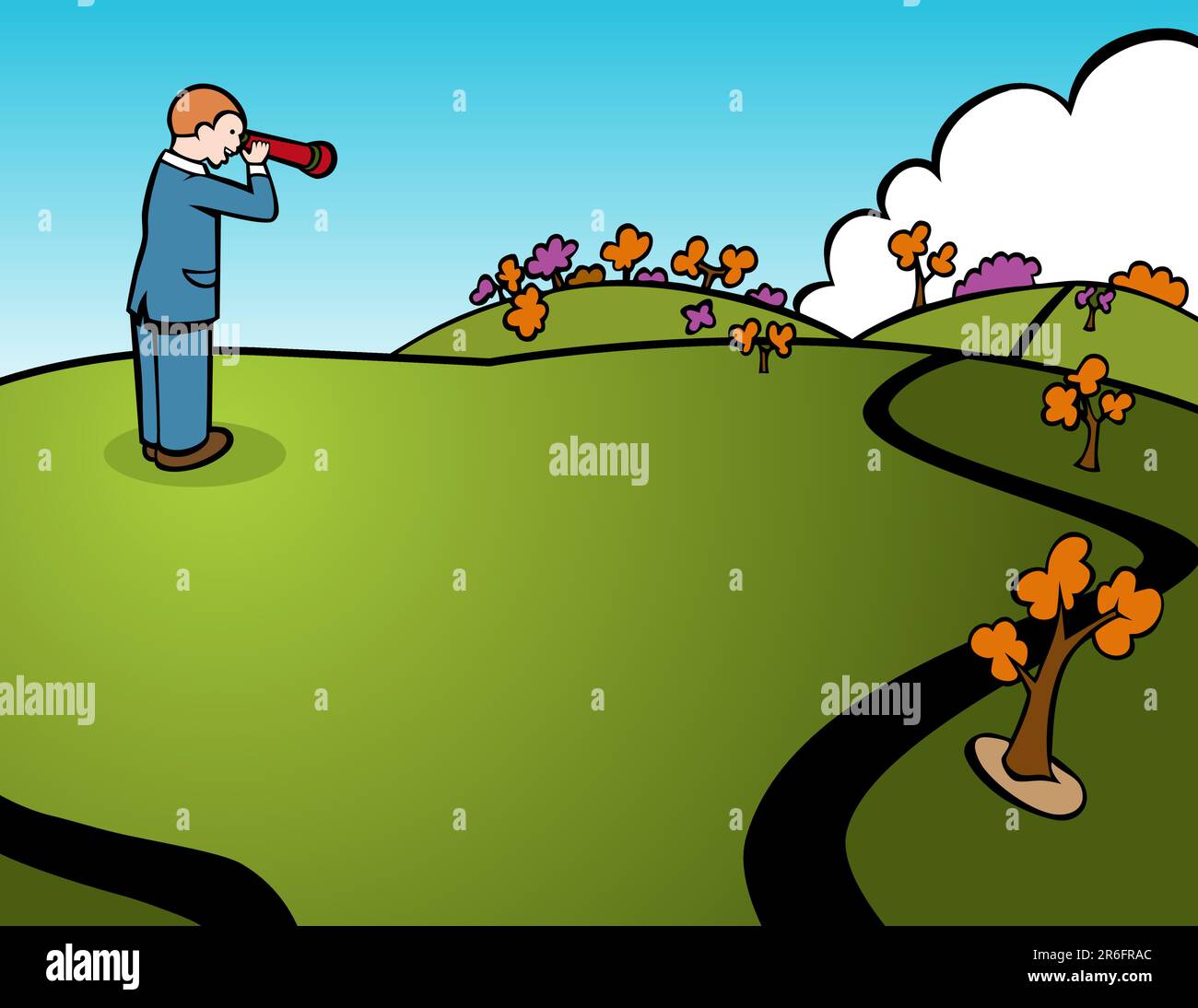Telescope clipart hi-res stock photography and images - Alamy
