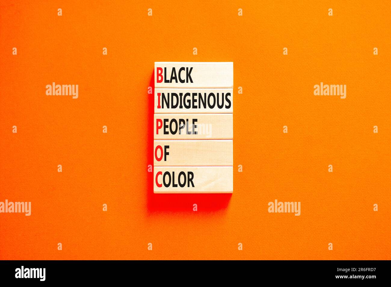 BIPOC black indigenous people of color symbol. Concept words BIPOC ...