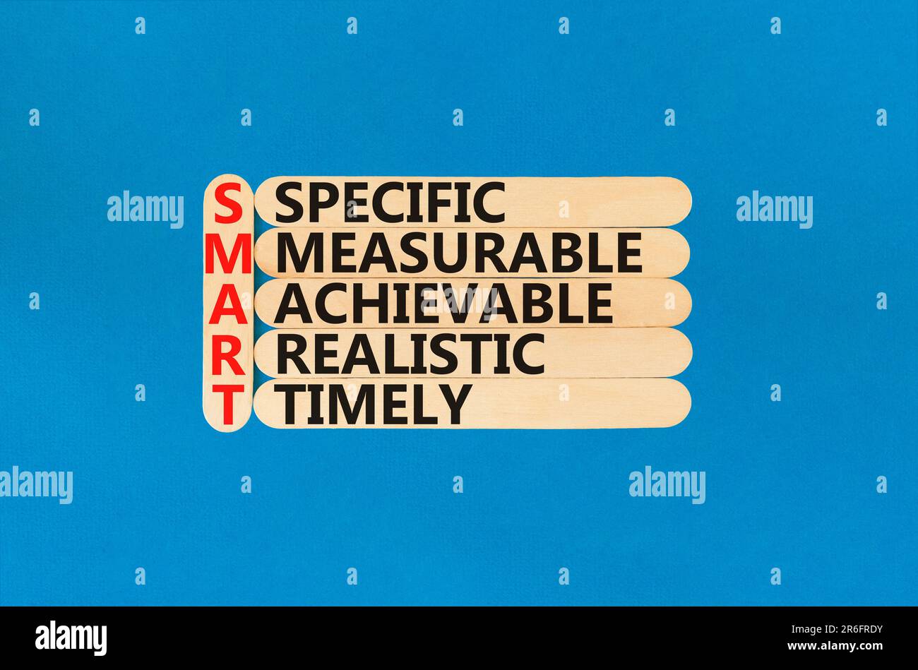 SMART symbol. Concept words SMART specific measurable achievable ...