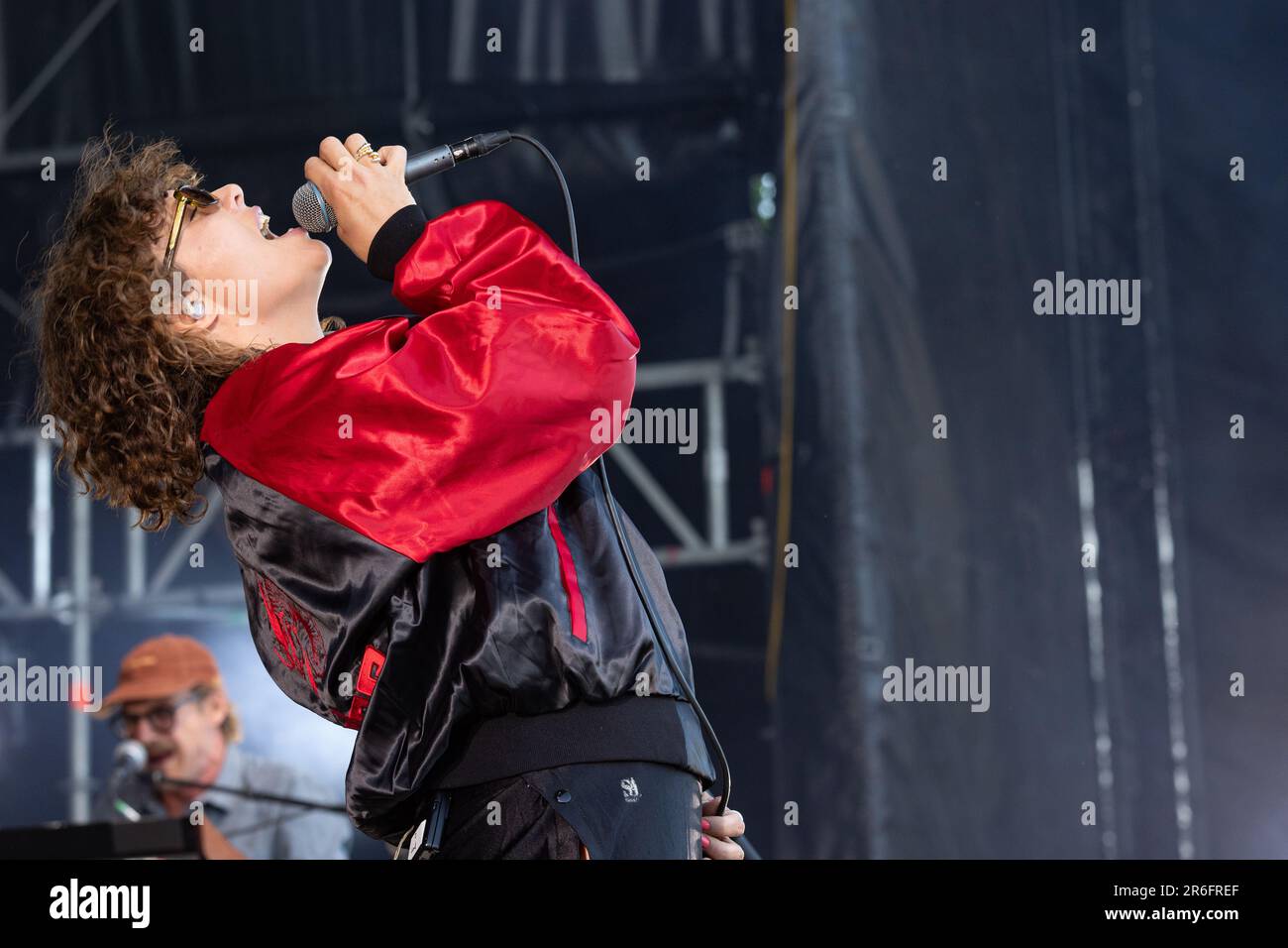 Oslo, Norway. 08th June, 2023. The Swedish indie pop band Amason ...