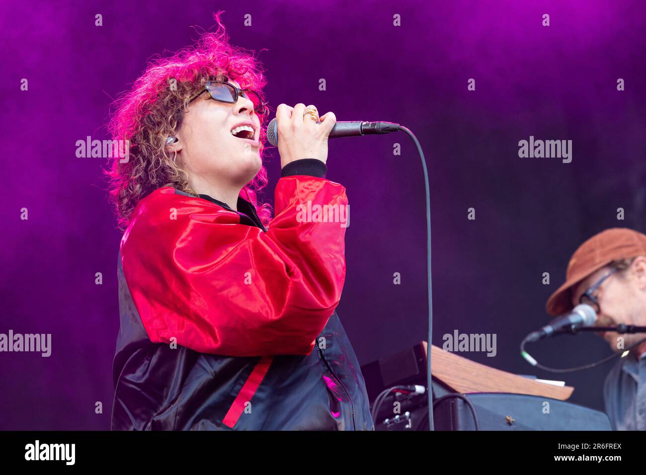 Oslo, Norway. 08th June, 2023. The Swedish indie pop band Amason ...