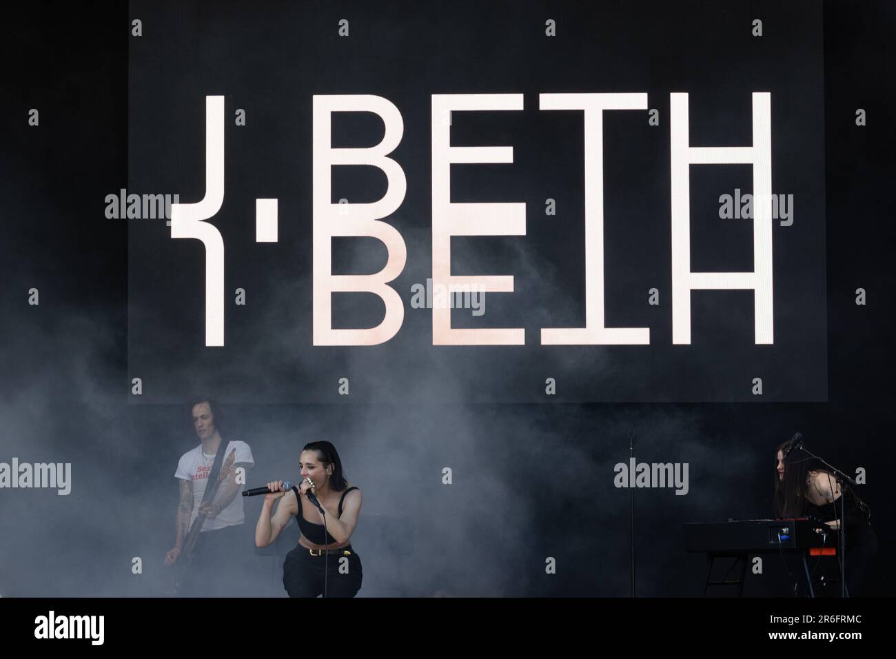 Oslo, Norway. 08th June, 2023. The French singer and songwriter Jehnny ...