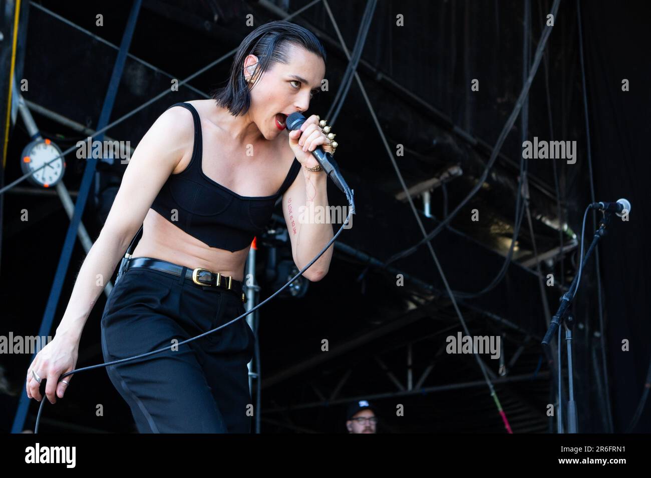 Oslo, Norway. 08th June, 2023. The French singer and songwriter Jehnny ...