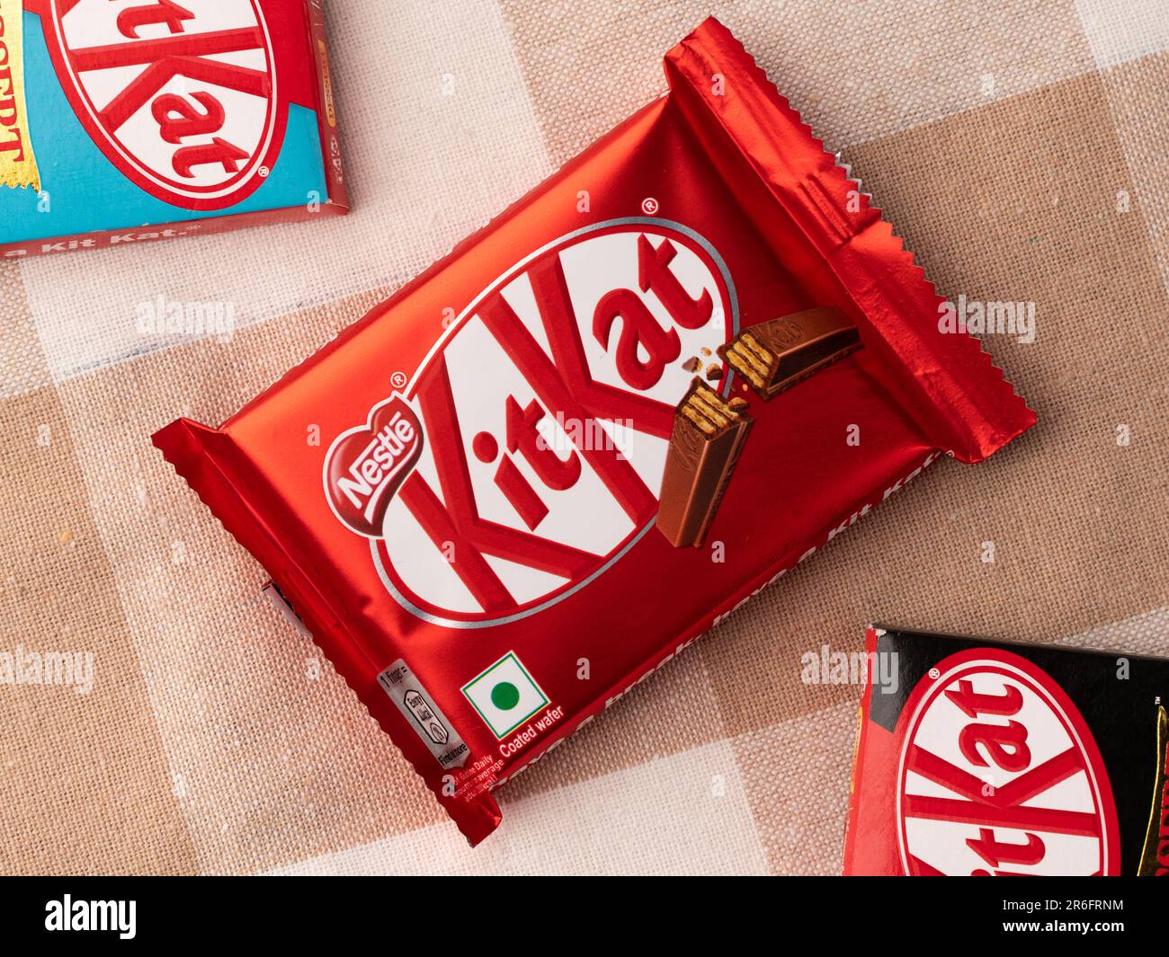 Assam, india - Augest 15, 2020 : Kitkat chocolate bar isolated stock ...